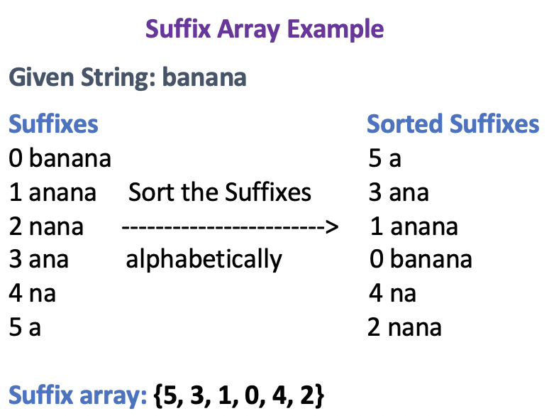 Suffix Array Astik Anand